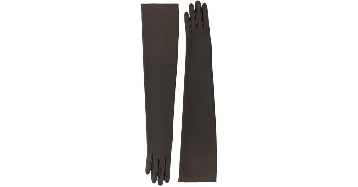 The Row 'simon' Gloves in Black | Lyst UK