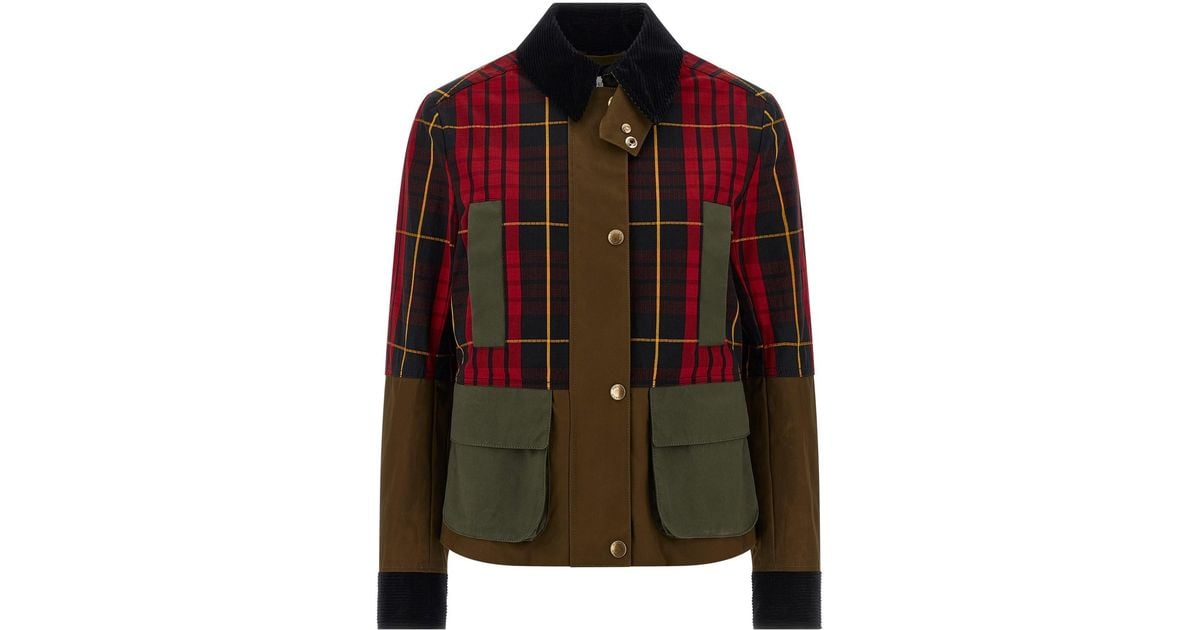 McQueen Patchwork Jacket | Lyst UK
