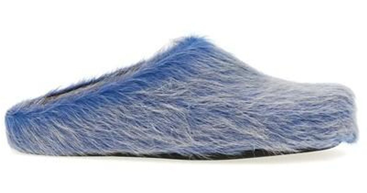 Marni 'fussbett' Sabots in Blue for Men | Lyst