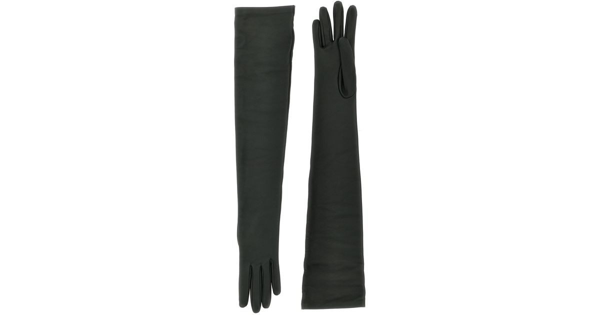The Row 'simon' Gloves in Black | Lyst UK