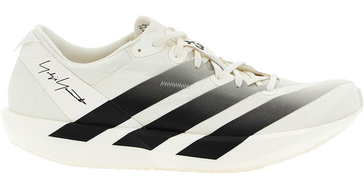 Y-3 ' Adios 9' Sneakers in White for Men | Lyst UK