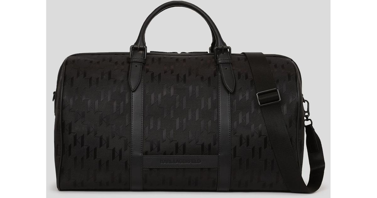Karl Lagerfeld K/etch Weekender Bag in Black for Men | Lyst UK