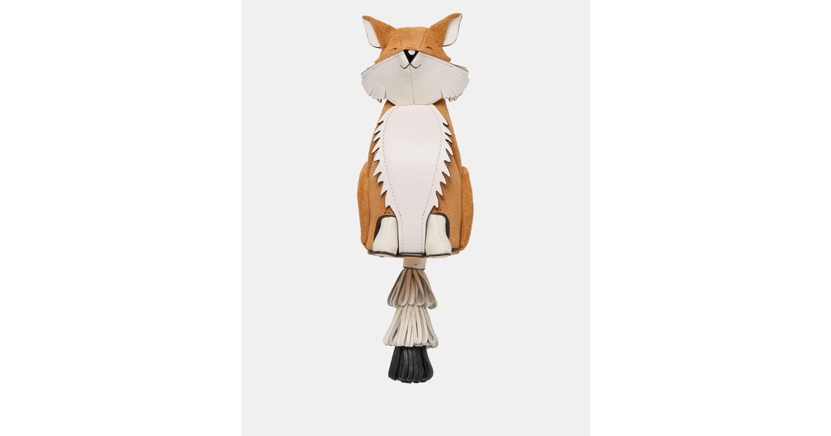 Kate Spade Critters Ginger Fox Coin Purse in White | Lyst