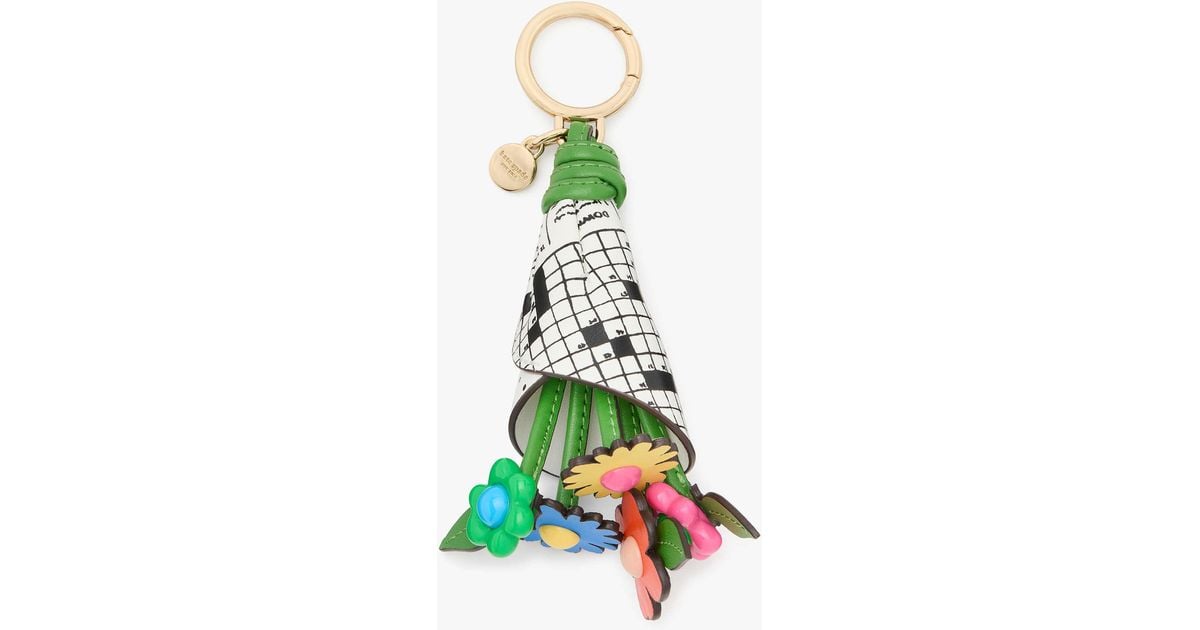 Kate Spade Fresh Picks Flower Bouquet Bag Charm in Green | Lyst