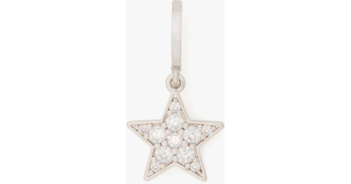 Kate Spade One In A Million Star Charm in White | Lyst UK
