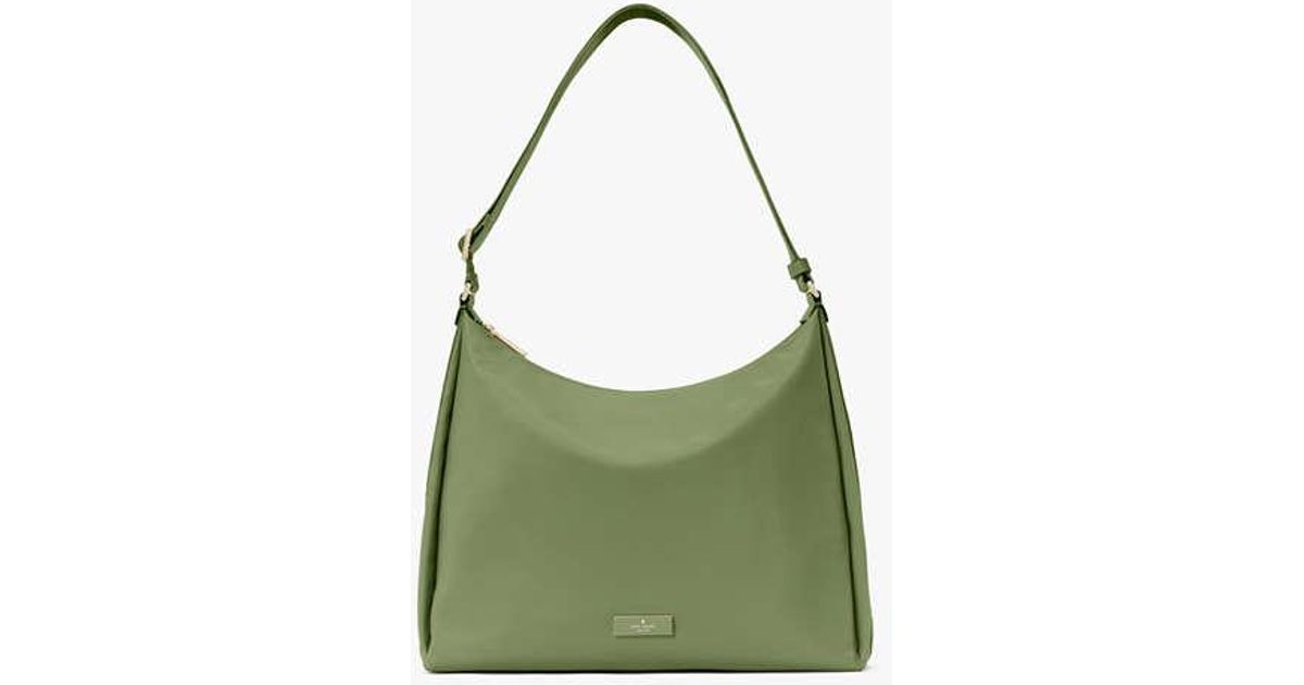 Kate Spade Carter Nylon Large Convertible Crossbody in Green | Lyst