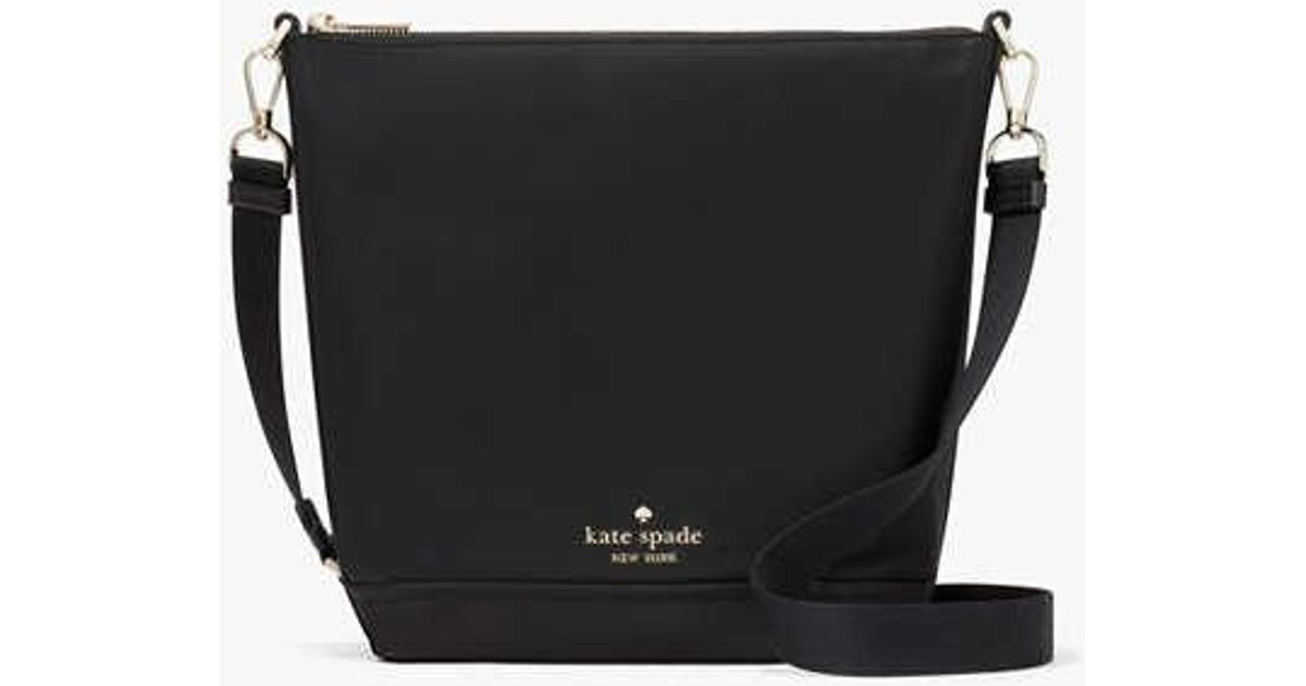 Kate Spade Chelsea Large Duffle Crossbody in Black | Lyst