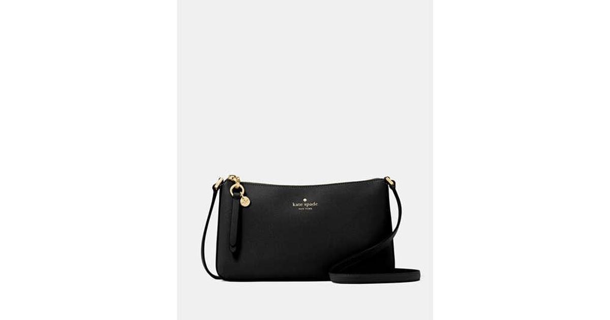 Kate Spade Ginnie Crossbody Bag in Black | Lyst