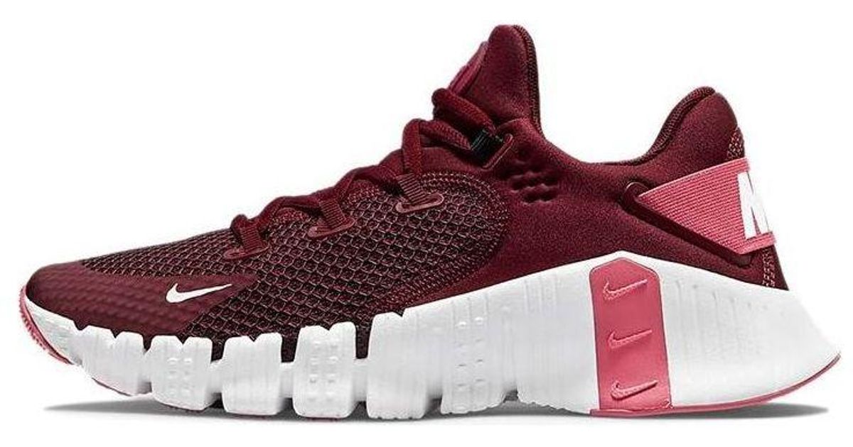 Nike (Wmns) Free Metcon 4 'Dark Beetroot' in Red | Lyst