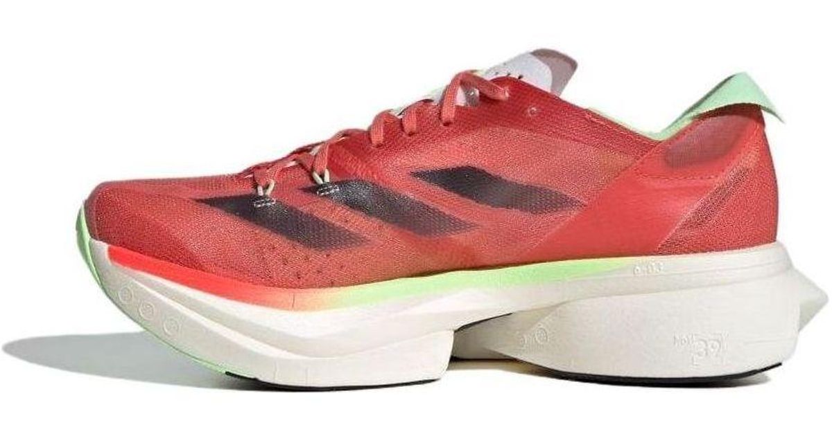 adidas (Wmns) Adizero Adios Pro 3 'Preloved Scarlet Aurora Met Solar ...