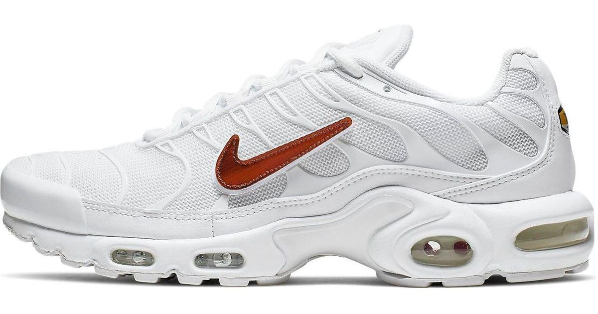 Nike Air Max Plus 'Removable Swoosh' in White for Men | Lyst