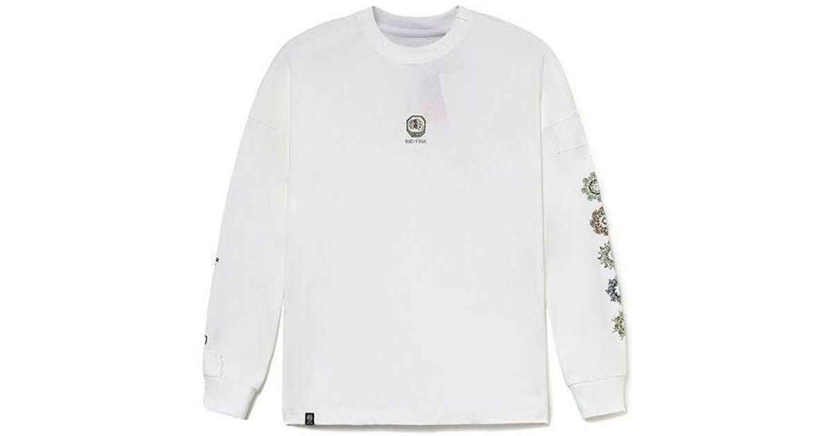 Li-ning Badfive X Jon Burgerman Top in White for Men | Lyst
