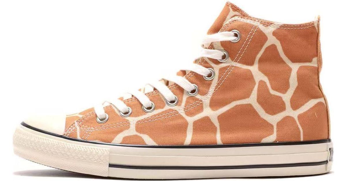 Converse Chuck Taylor All Star High 'Giraffe Spot' in Brown for Men | Lyst