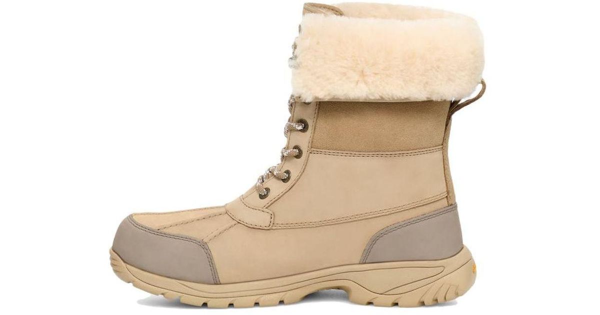 UGG Butte Logo Boot 'Mustard Seed' in Natural for Men | Lyst