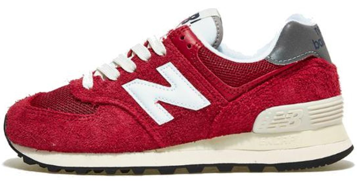 New Balance 574 'Premium Og Pack in Red for Men | Lyst