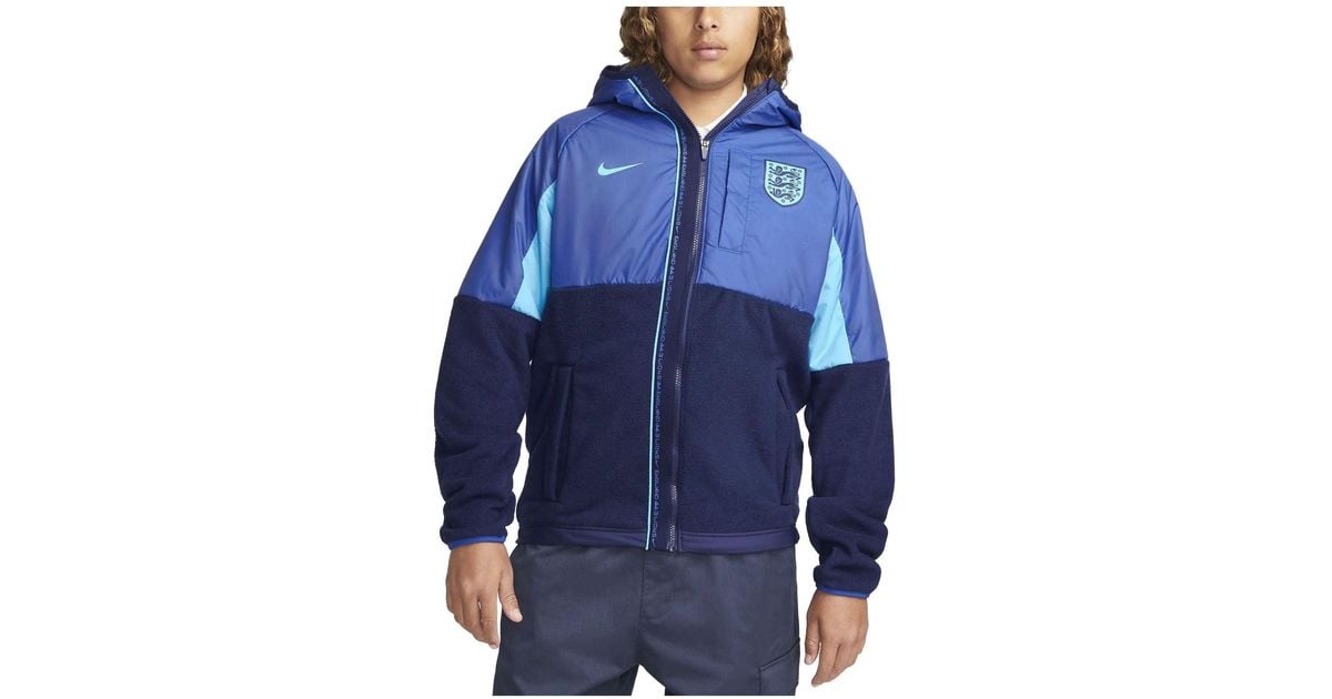Nike 2022-2023 England Awf Winterized Jacket in Blue for Men | Lyst