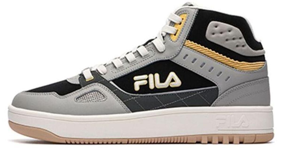 Fila Glory Mid Basketball Shoes in Black for Men | Lyst UK