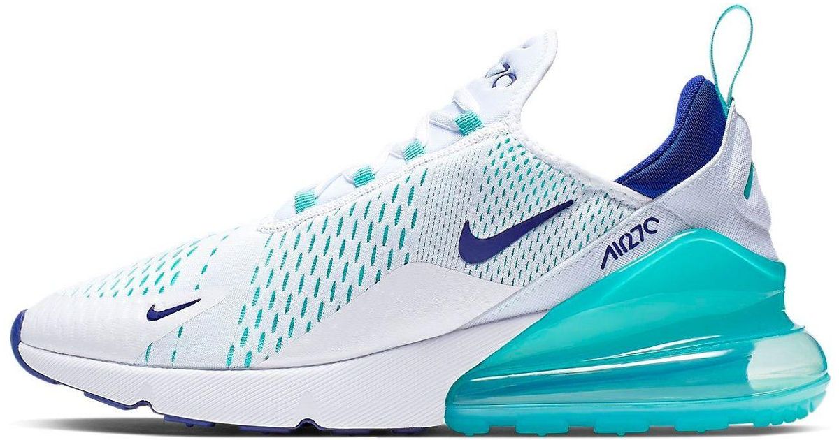 Nike Air Max 270 'Hyper Jade' in Blue for Men | Lyst