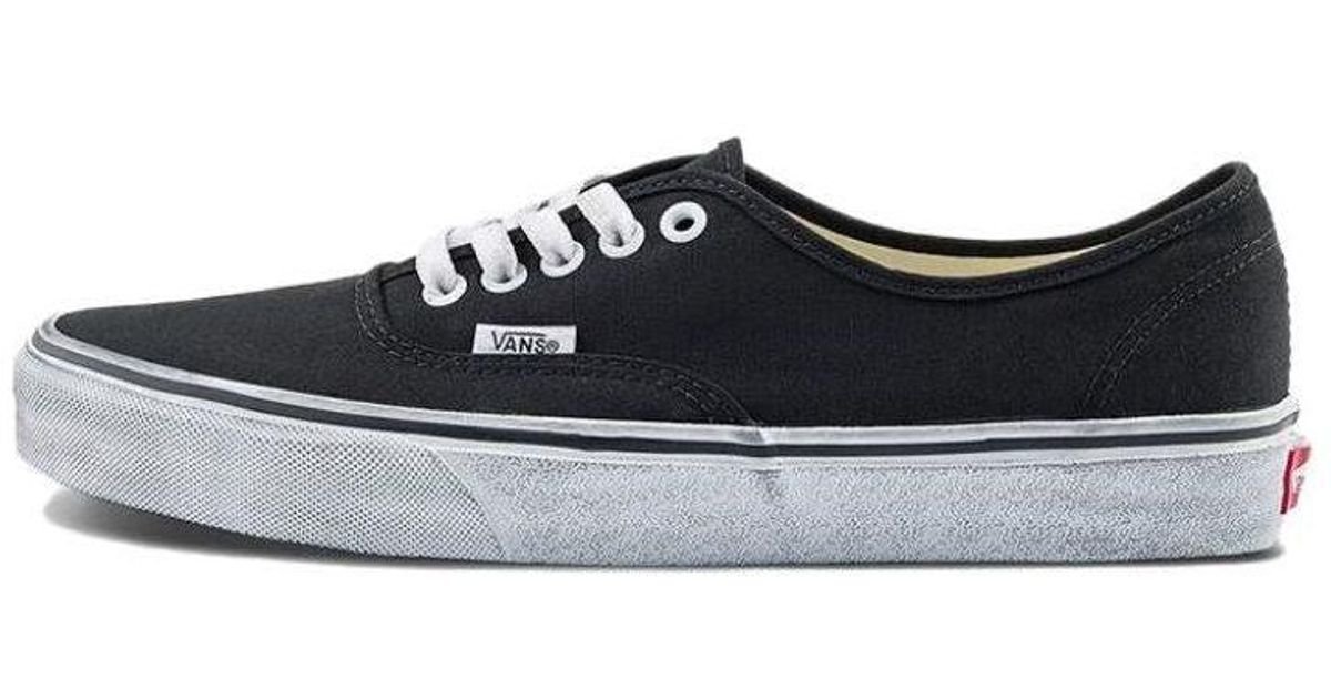 Vans Stressed Authentic in Black | Lyst