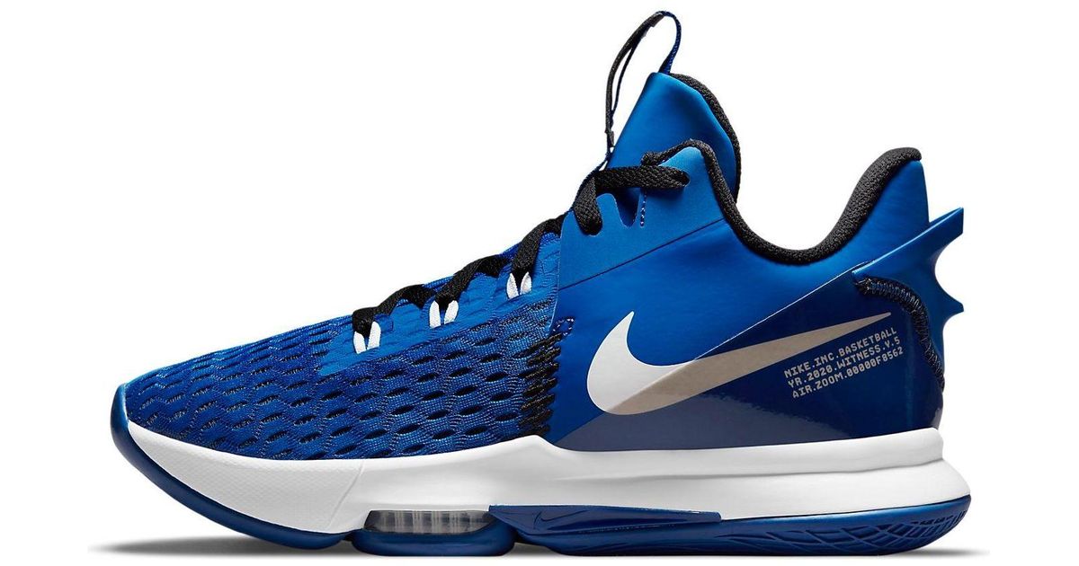 Nike Lebron Witness 5 'Game Royal' in Blue for Men | Lyst