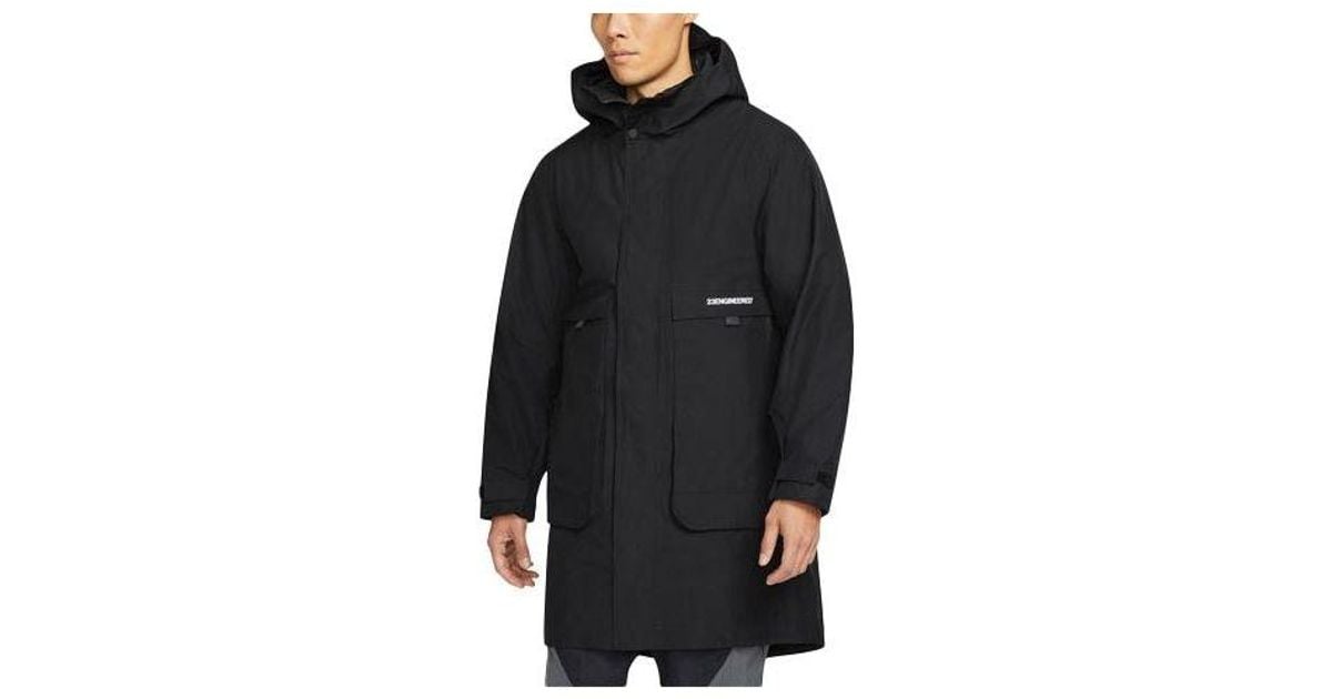 Nike Jordan Gore-tex 2-in-1 Detachabe Tay War Hooded Big Pocket Padded ...