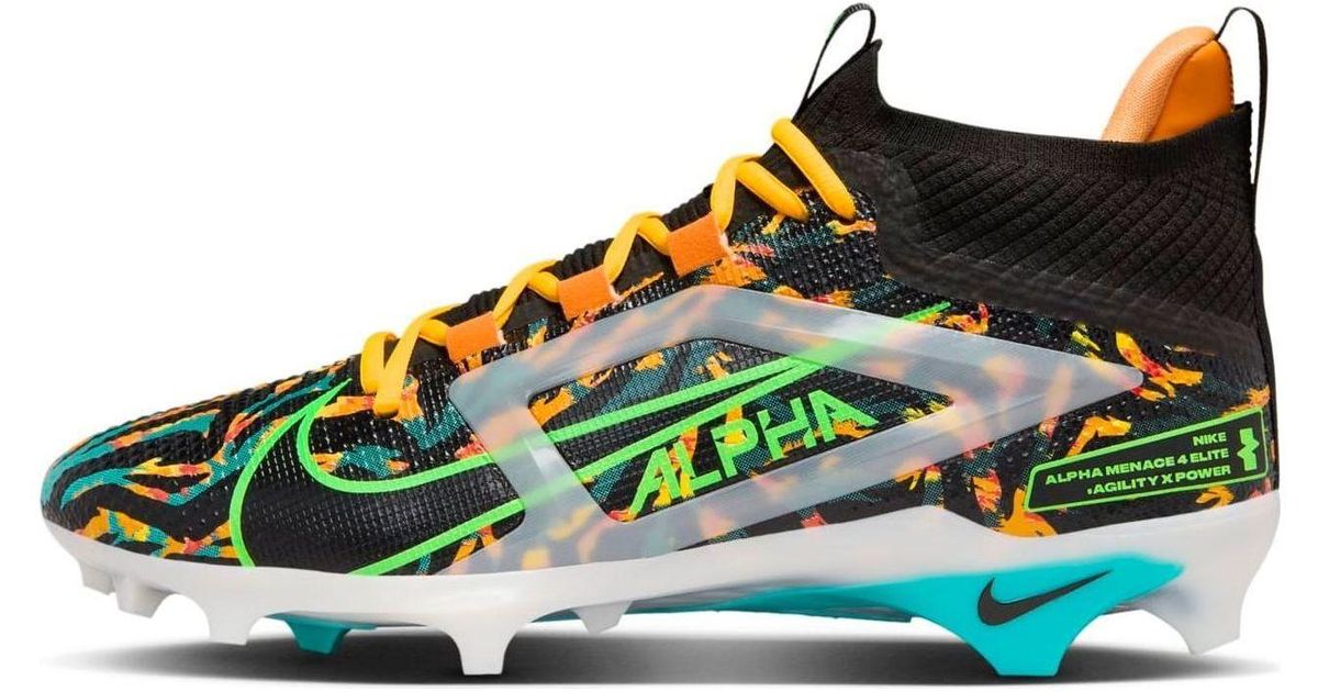Nike X Travis Kelce Alpha Menace 4 Elite '90S Fashion' in Green for Men ...