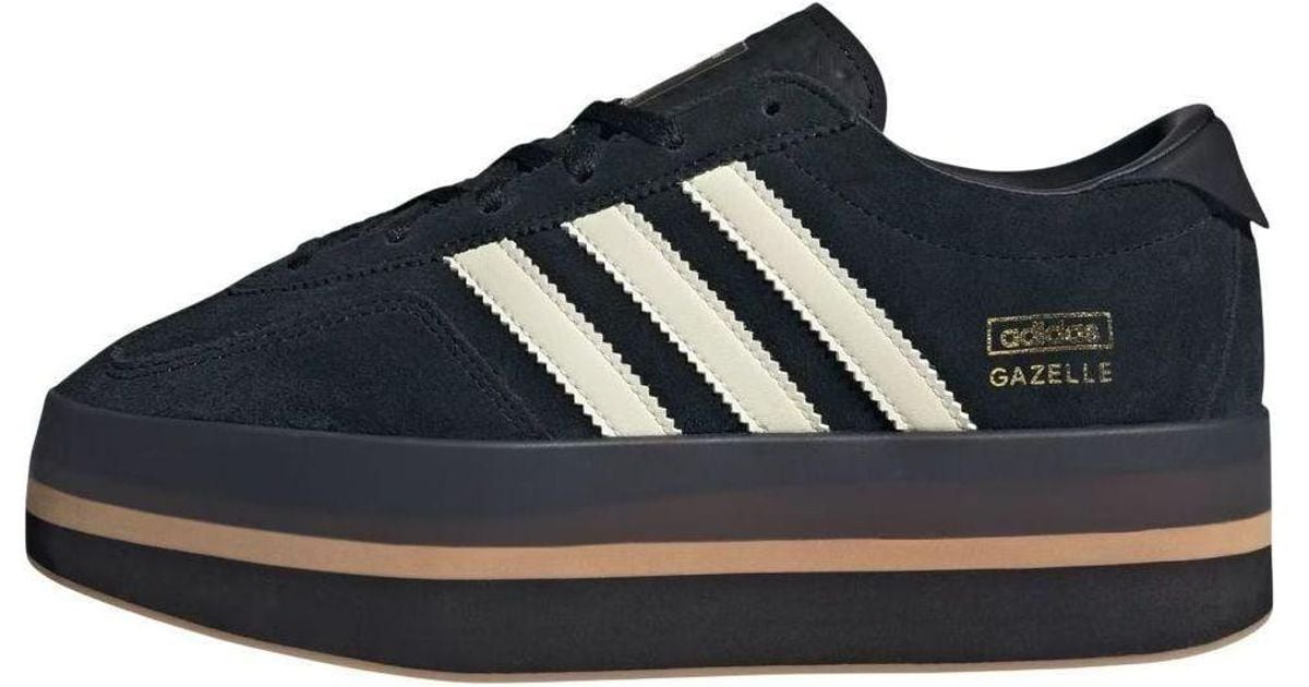 adidas (Wmns) Gazelle Stack 'Core Cream Gum' in Blue | Lyst