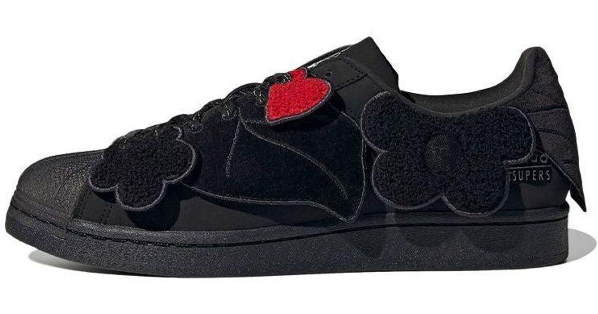 adidas Melting Sadness X Superstar Floral Patches' in Blue for Men | Lyst