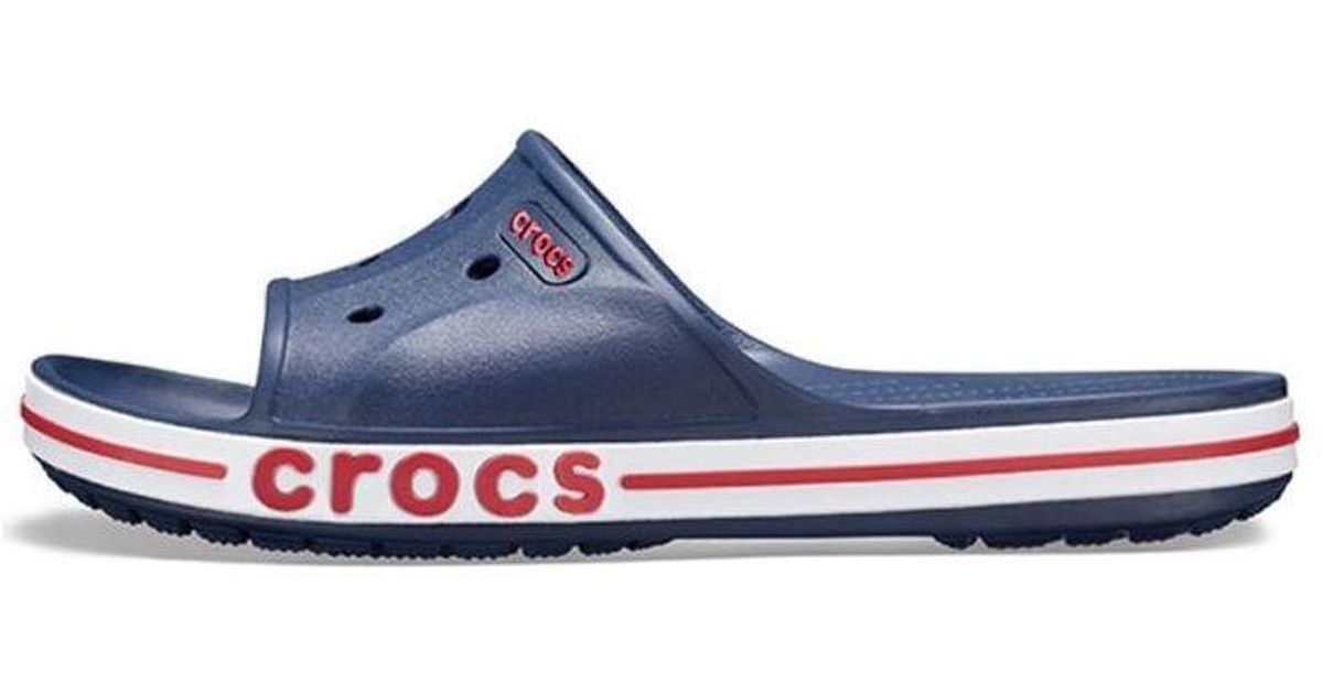 Crocs™ Bayaband Clog Slippers in Blue for Men | Lyst UK