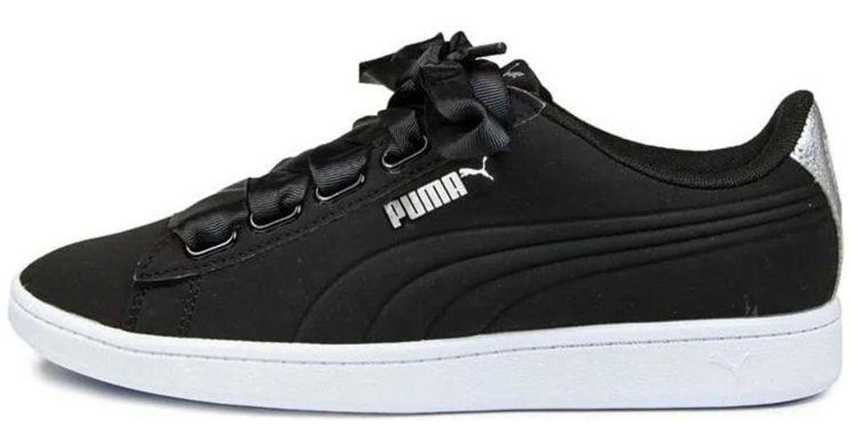 PUMA (Wmns) Vikky Ribbon Vt in Black | Lyst