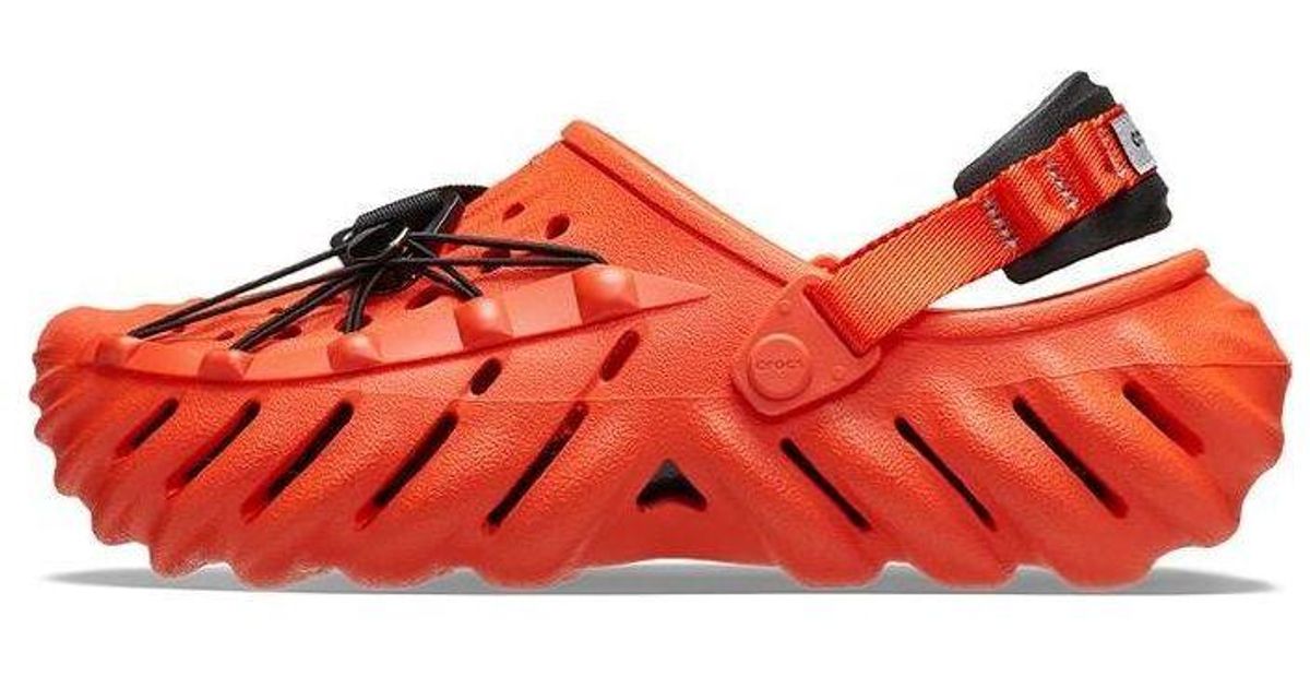 Crocs™ Echo Reflective Clogs in Red | Lyst UK