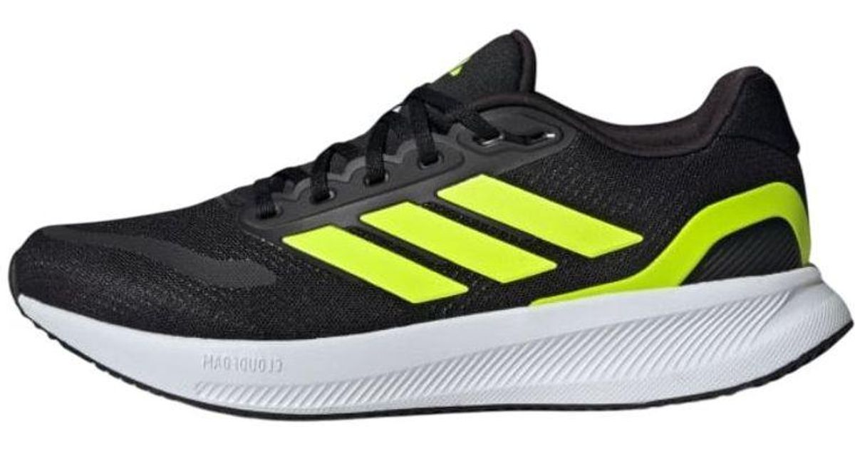 adidas Runfalcon 5 'Core Lucid Lemon' in Black for Men | Lyst