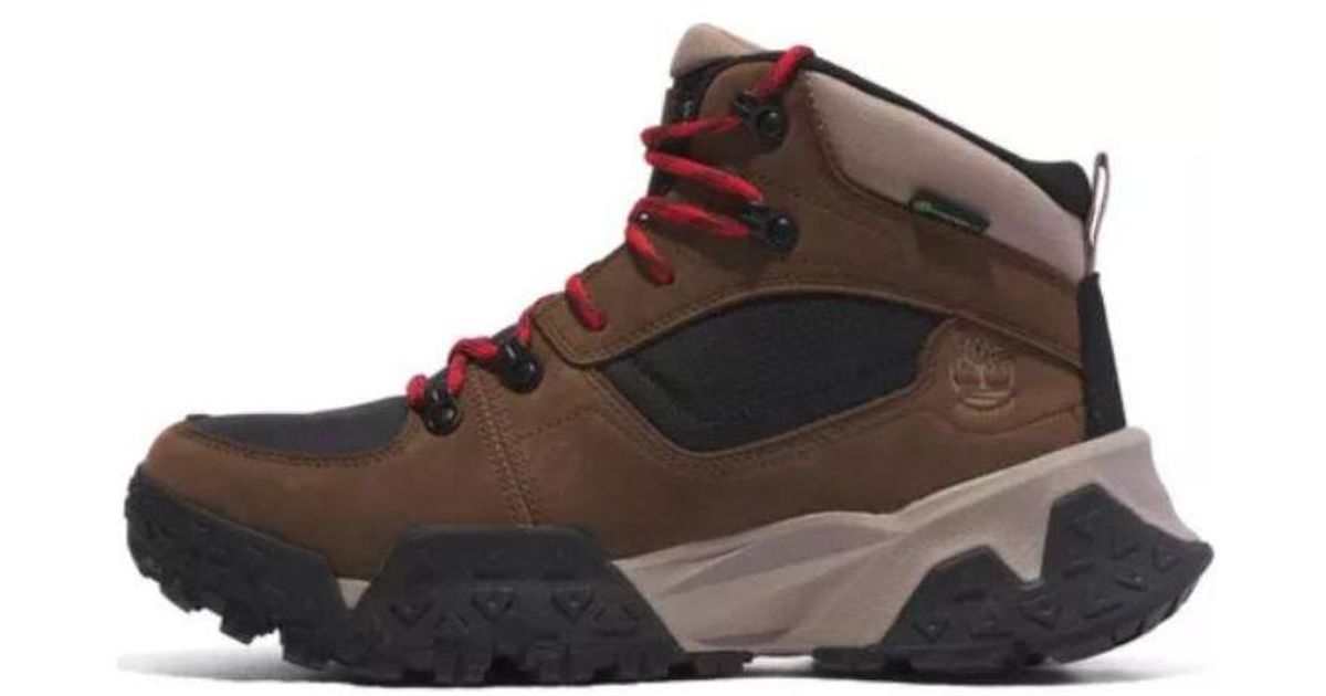 Timberland Motion Scramble Mid Lace-Up Waterproof Hikers 'Dark Nubuck ...