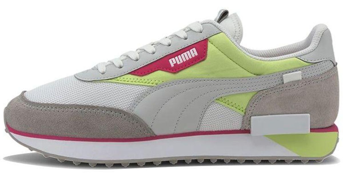 PUMA Future Rider Neon Play in Gray for Men | Lyst