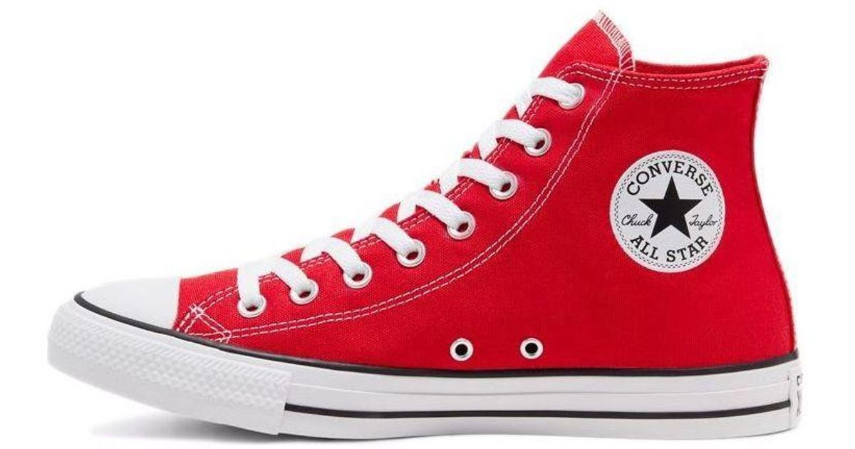 Converse Chuck Taylor All Star High 'Smiley in Red for Men | Lyst