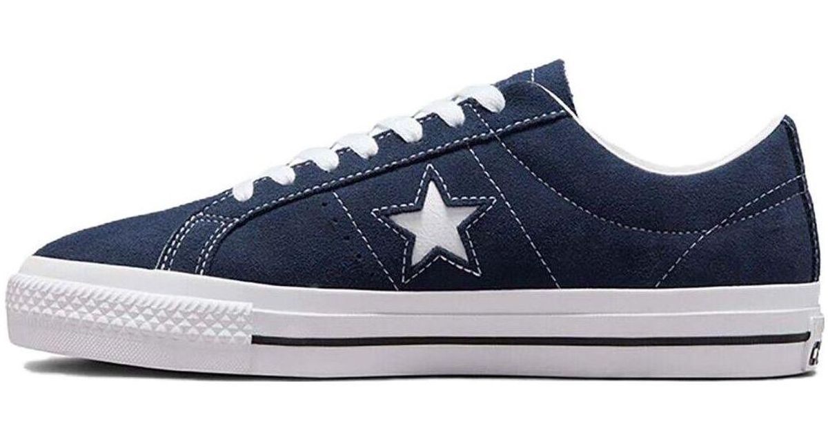 Converse One Star Pro Low in Blue for Men | Lyst