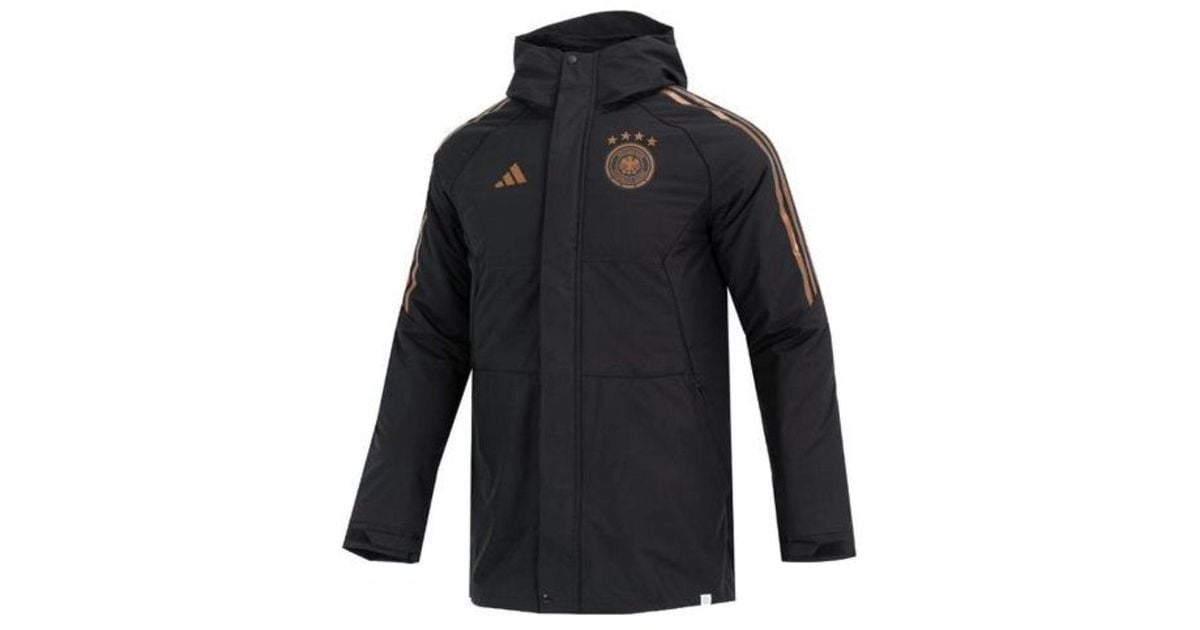 adidas Park Germany Condivo 22 Stadium Jacket in Blue for Men | Lyst