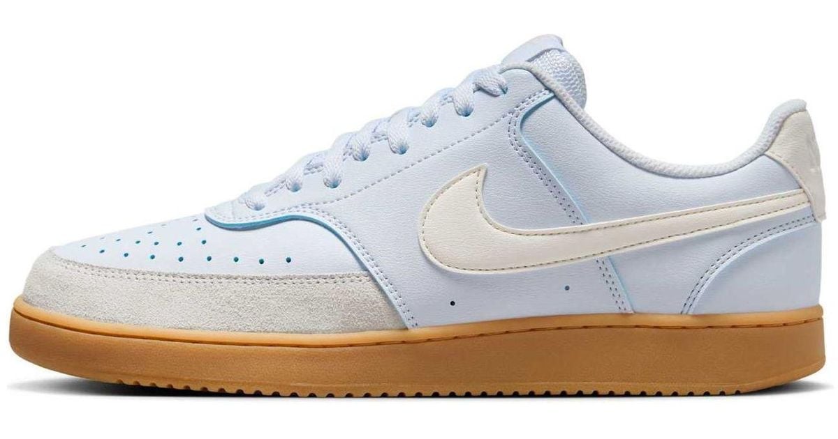 Nike Court Vision Low 'Football Gum Pale Ivory' in Blue for Men | Lyst