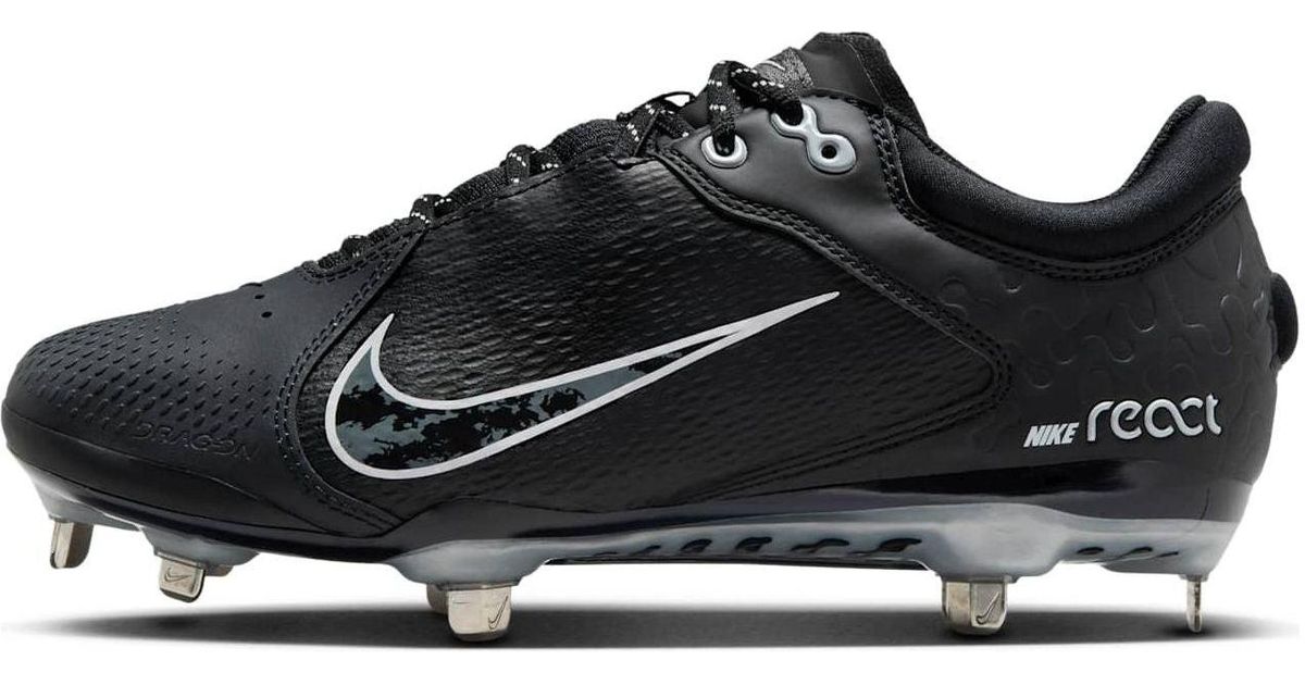 Nike (Wmns) Hyperdiamond 4 Elite Iron Pure Platinum' in Black | Lyst