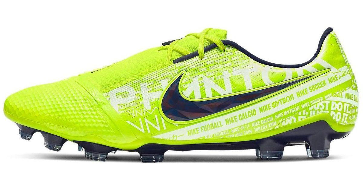 Nike Phantom Venom Elite Fg in Yellow for Men | Lyst UK