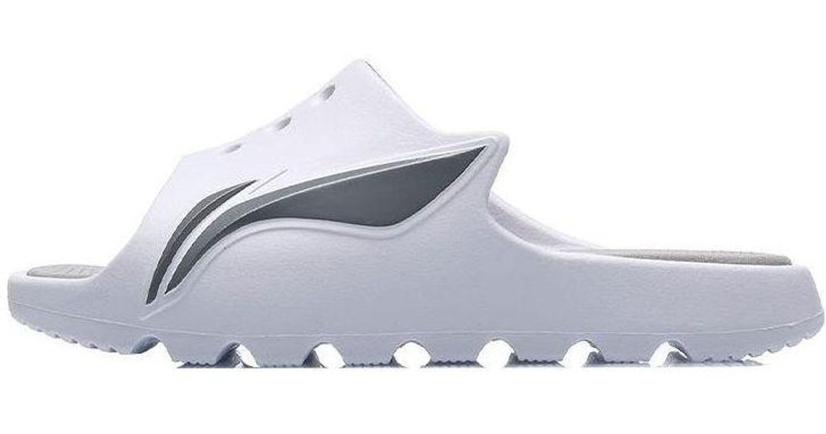 Li-ning (Wmns) Lnbb Slides in Gray | Lyst