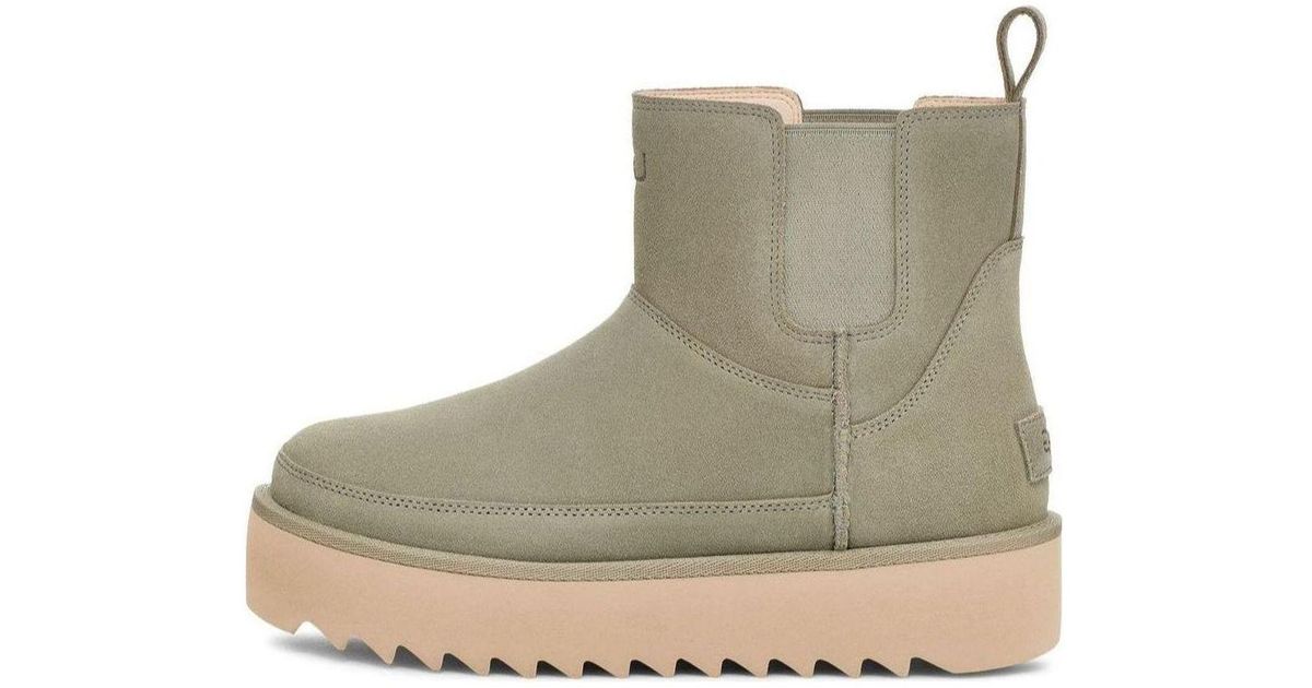 UGG (Wmns) Chelsea Platform Mini 'Shaded Clover' in Metallic | Lyst