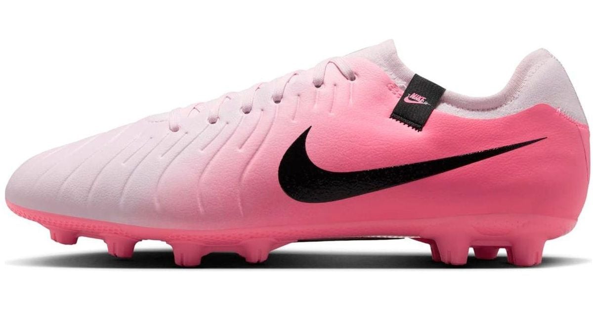 Nike Tiempo Legend 10 Pro Hard-Ground ' Foam' in Pink for Men | Lyst