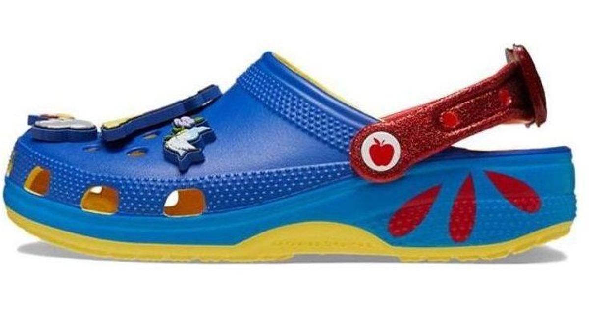 Crocs™ Snow White Classic Clogs in Blue | Lyst