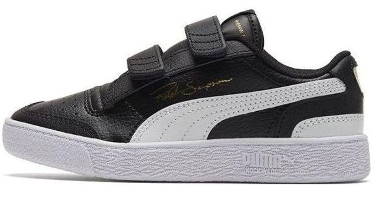 PUMA Ralph Sampson Lo Little Kids' Casual Shoes in Black for Men | Lyst