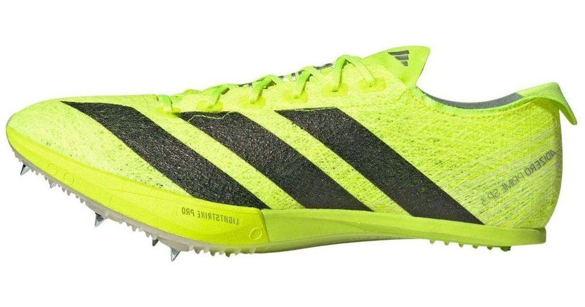 adidas Adizero Prime Sp 3 Strung 'Lucid Lemon' in Yellow for Men | Lyst