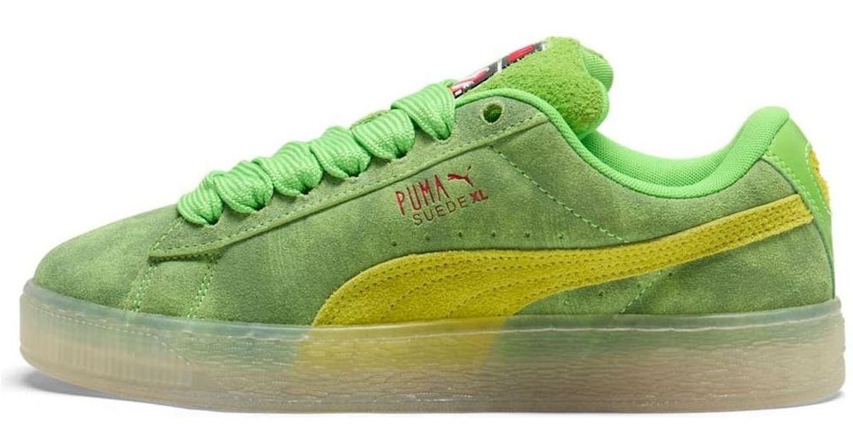 PUMA X Ghostbusters Suede Xl 'Slimer' in Green for Men | Lyst