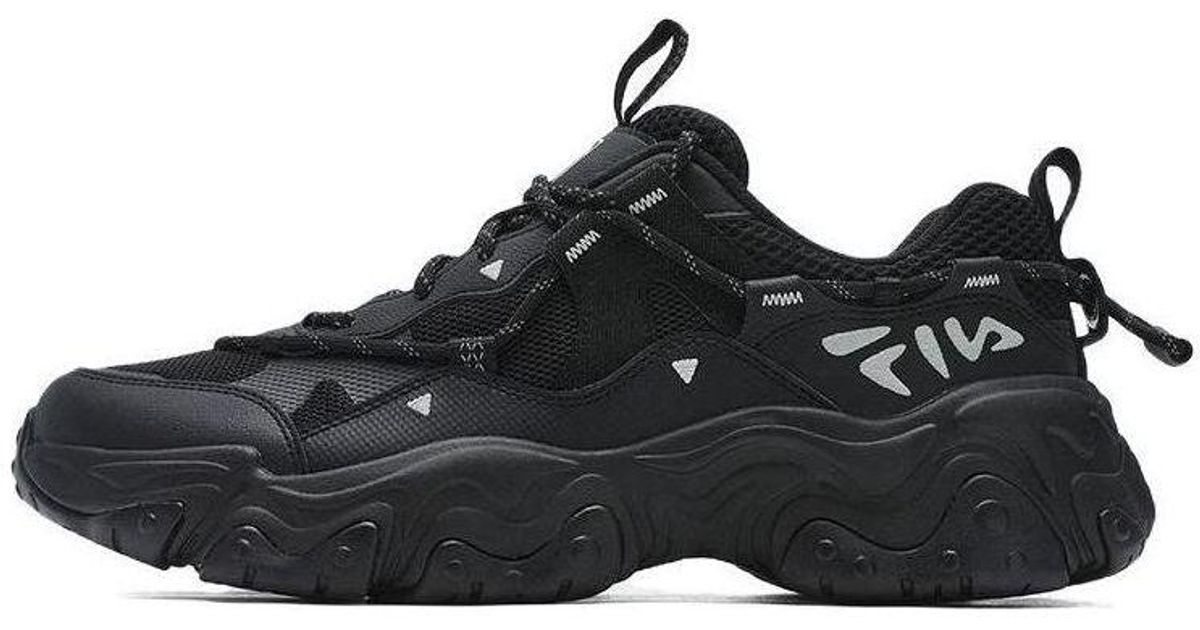Fila Heritage Fluid Sneakers in Black for Men | Lyst