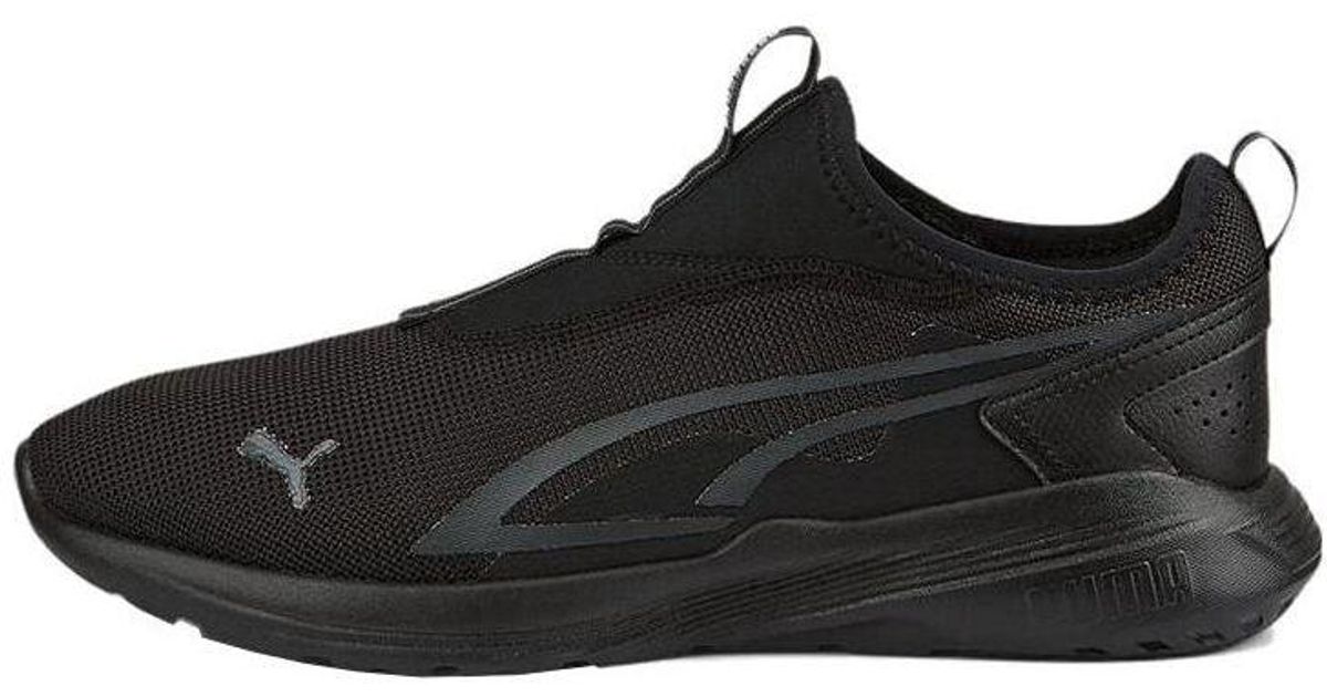 PUMA All-Day Active Slip-On Dark Shadow' in Black for Men | Lyst