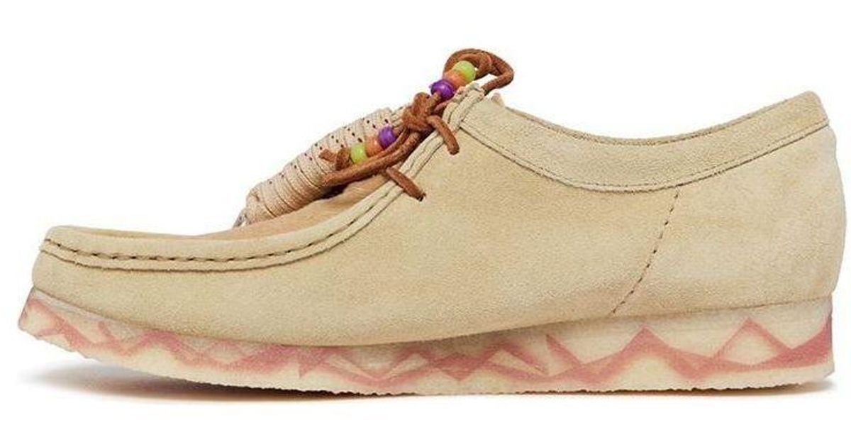Clarks (Wmns) X Aries Wallabee 'Maple Combination' in Natural | Lyst